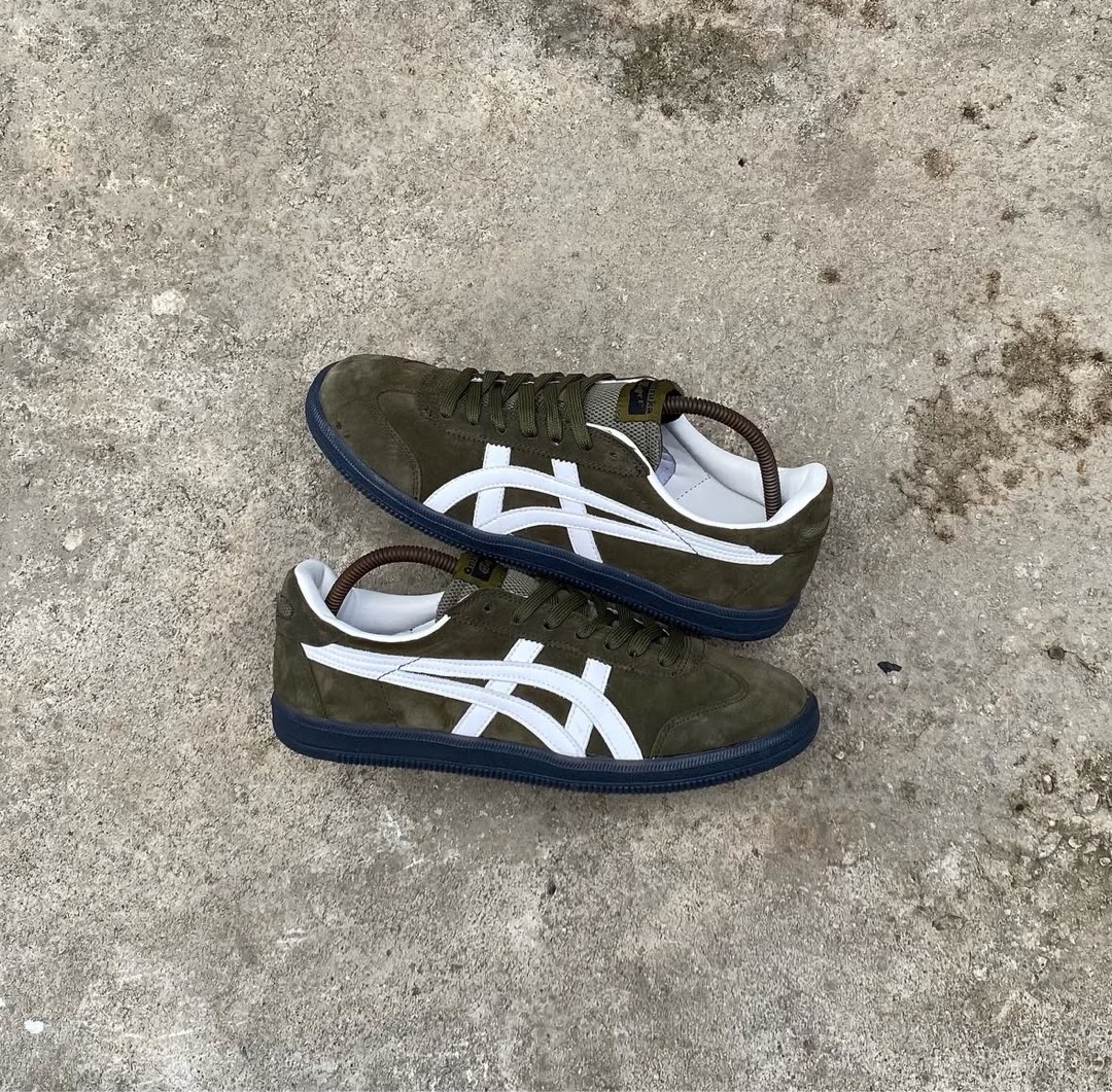 Onitsuka Tiger Tokuten Green, Men's Fashion, Footwear, Sneakers on ...