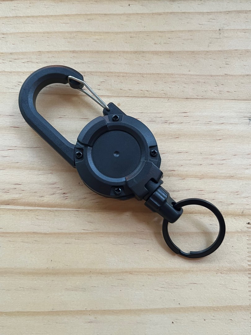 Outdoor Automatic Wire Rope Telescopic Keyring Hook Tool Retractable ...