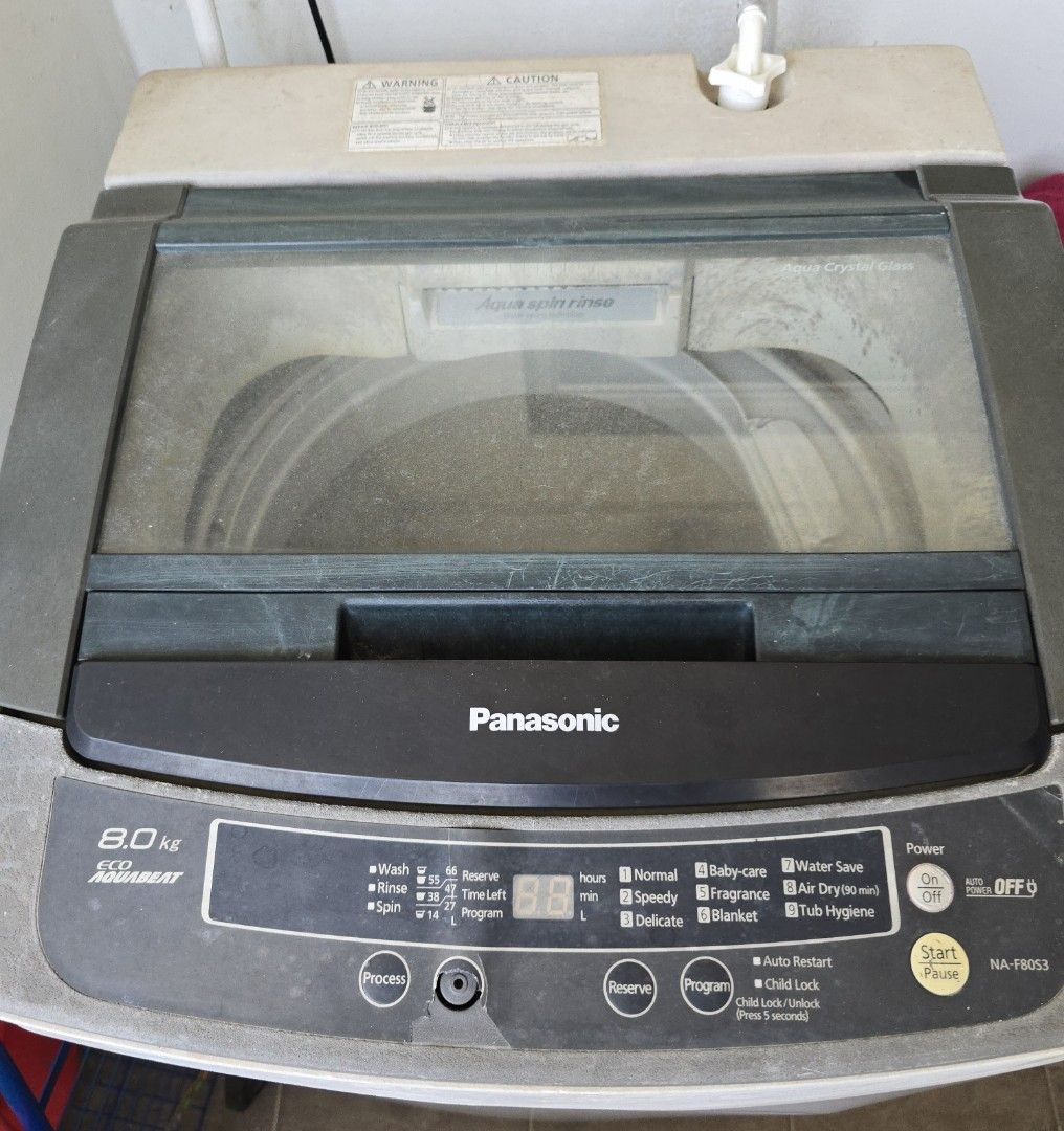 Panasonic Washing Machine, TV & Home Appliances, Washing Machines and ...