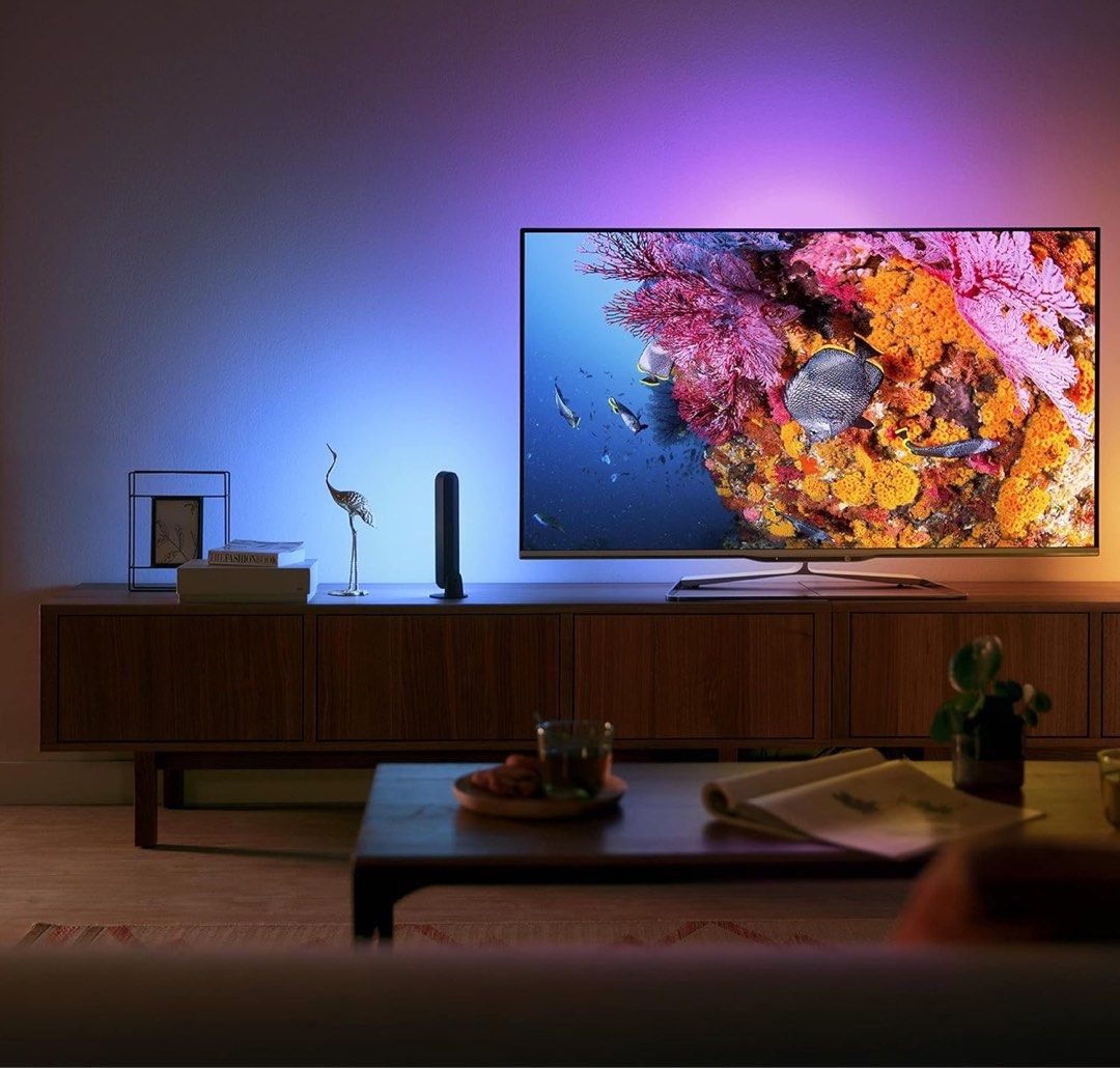 Philips Hue Play Bar White & Color Smart Light, 2 Pack Base kit ...