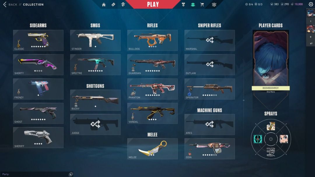 Platinum 2 | 25 Premium Skins | Stacked Valorant Account | Champions ...