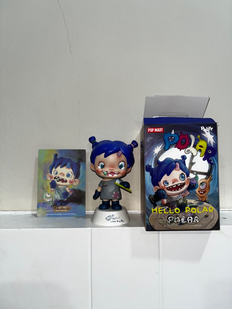 Pop Mart Hello Polar - Good Morning, Hobbies & Toys, Toys & Games on ...