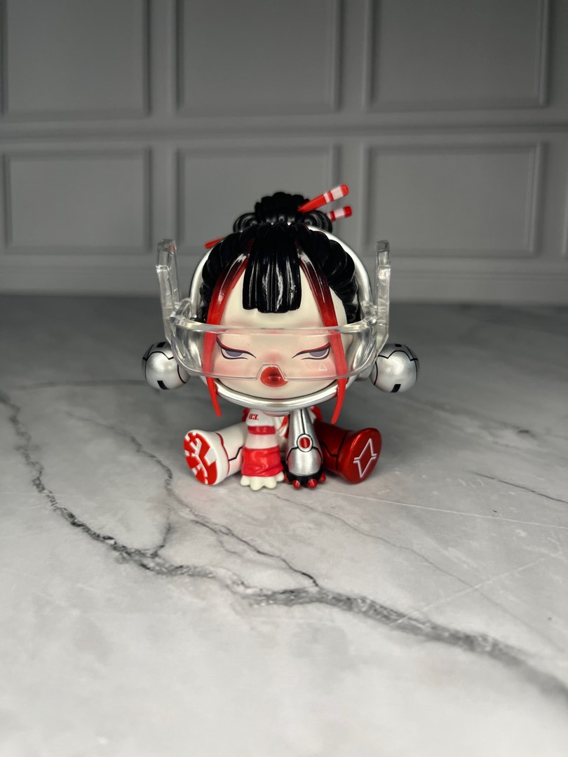 SUPER RARE POP MART Skullpanda City Of Night - The Law Executor Opened ...