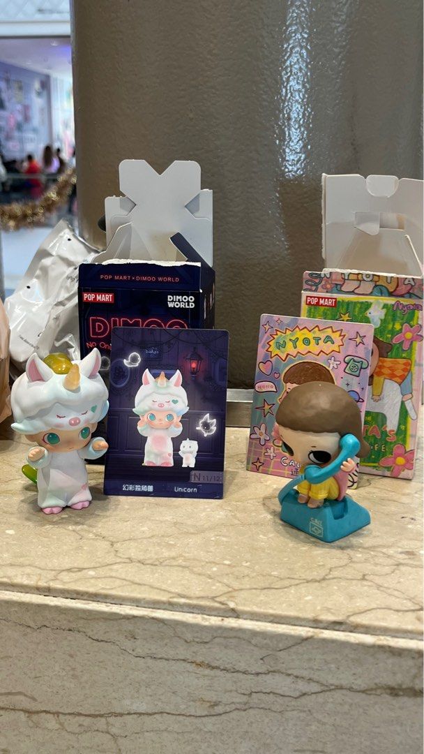 POPMART NYOTA CALLING DIMOO UNICORN, Hobbies & Toys, Toys & Games on ...