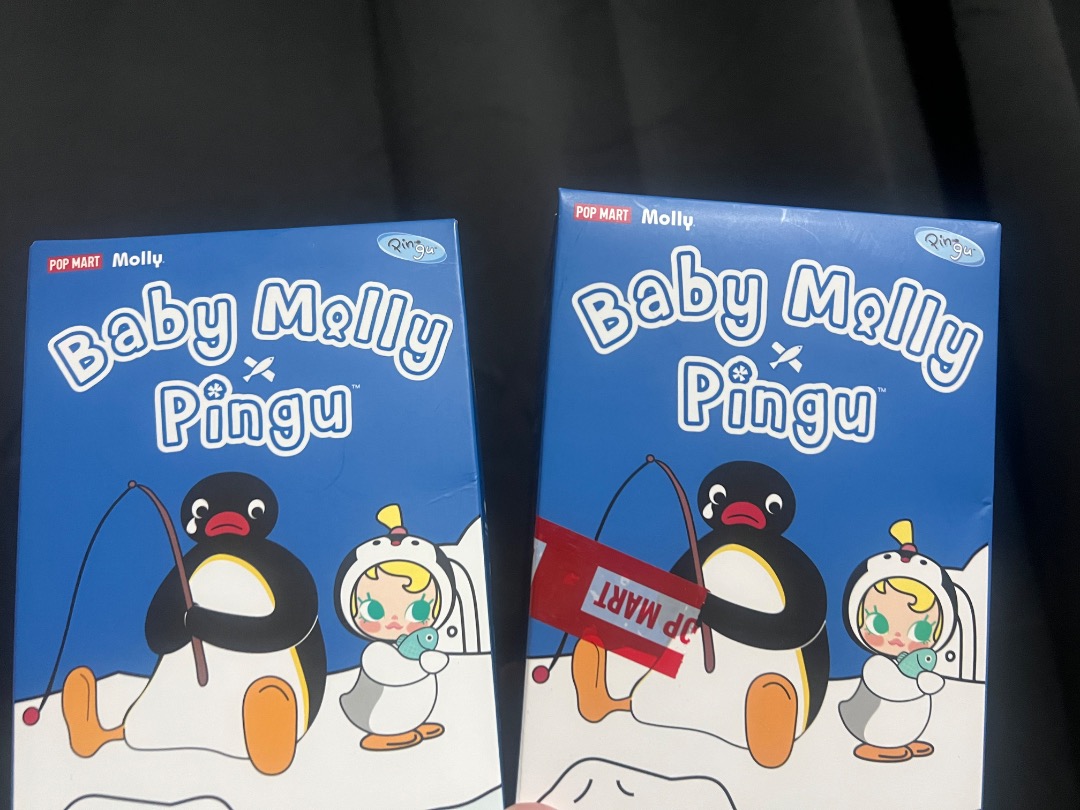 POPMART PINGU BABY MOLLY wts wtt, Hobbies & Toys, Toys & Games on Carousell