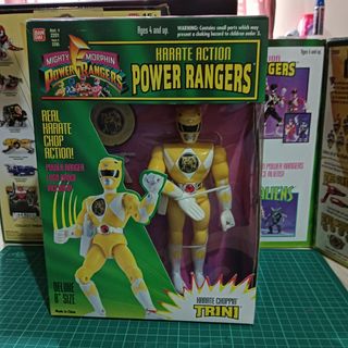 MMPR Power Rangers YELLOW RANGER & SCORPINA - dc marvel mighty morphin ...