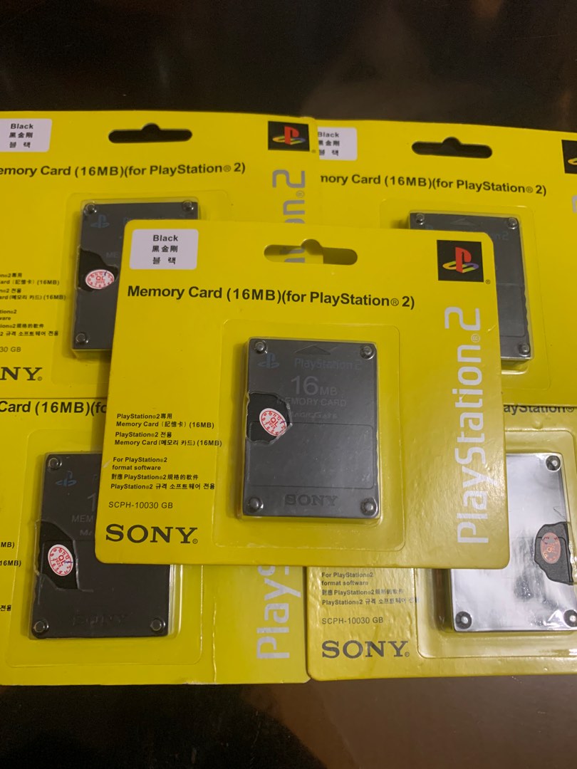 Ps2 memory card 16mb, Video Gaming, Video Game Consoles, PlayStation on Carousell