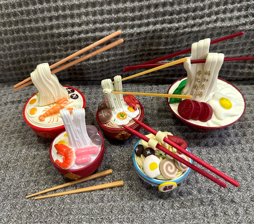 Ramen Udon Cake Topper Figuring, Food & Drinks, Homemade Bakes on Carousell