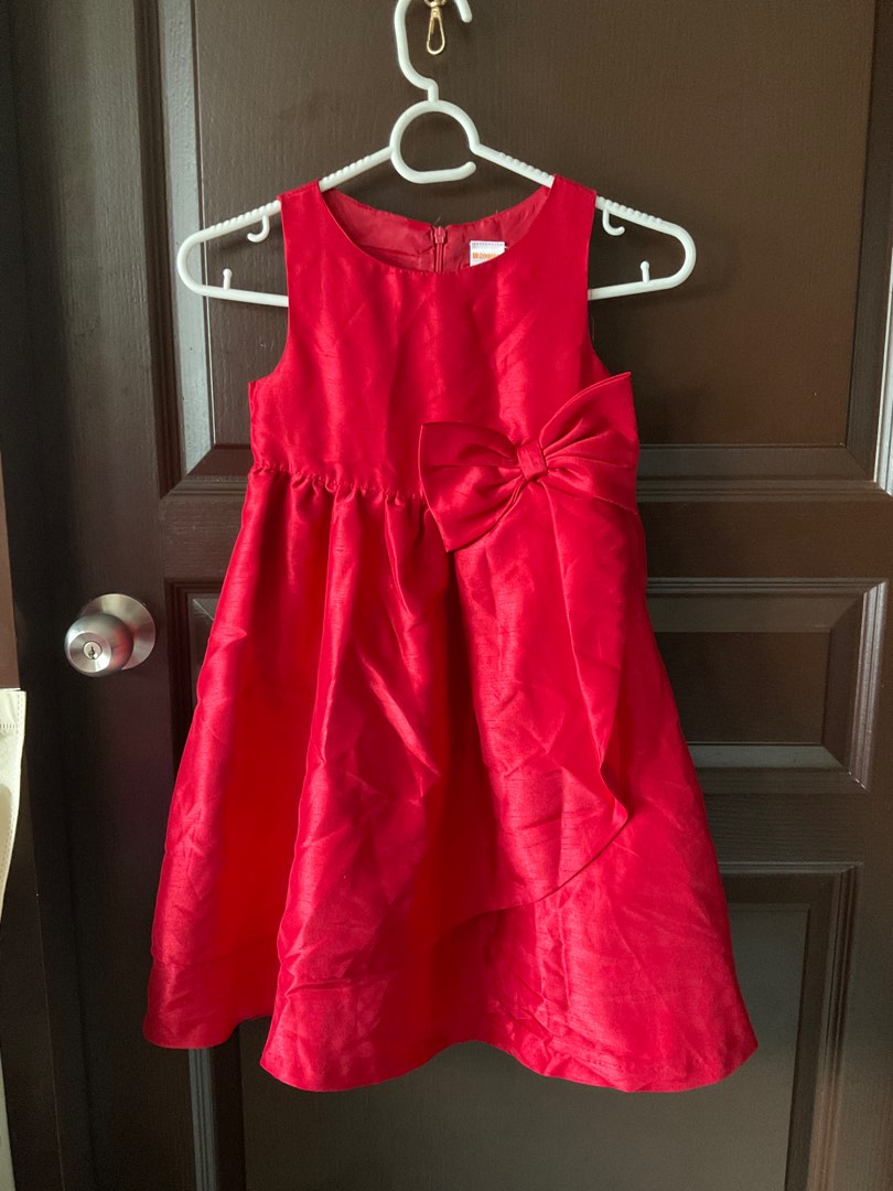 red formal dress for kids, Babies & Kids, Babies & Kids Fashion on ...
