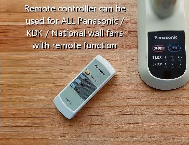 KDK fan part - Remote controller for ALL Panasonic / KDK / National ...