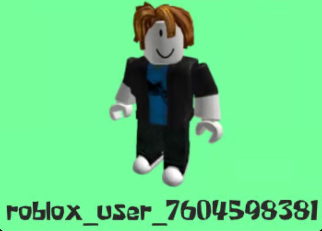 Roblox_User_(numbers) Users Unverified/no mail, Video Gaming, Video ...