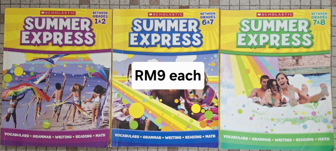 Scholastics Summer Express ( Vocabulary, Grammar, Writing, Reading ...