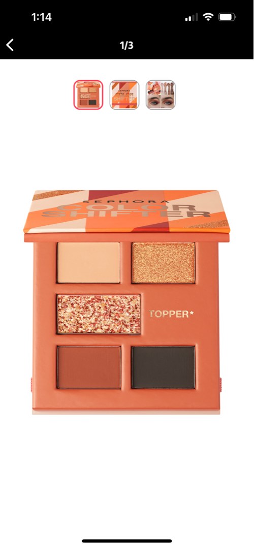 Sephora color shifter eye palette, Beauty & Personal Care, Face, Makeup ...