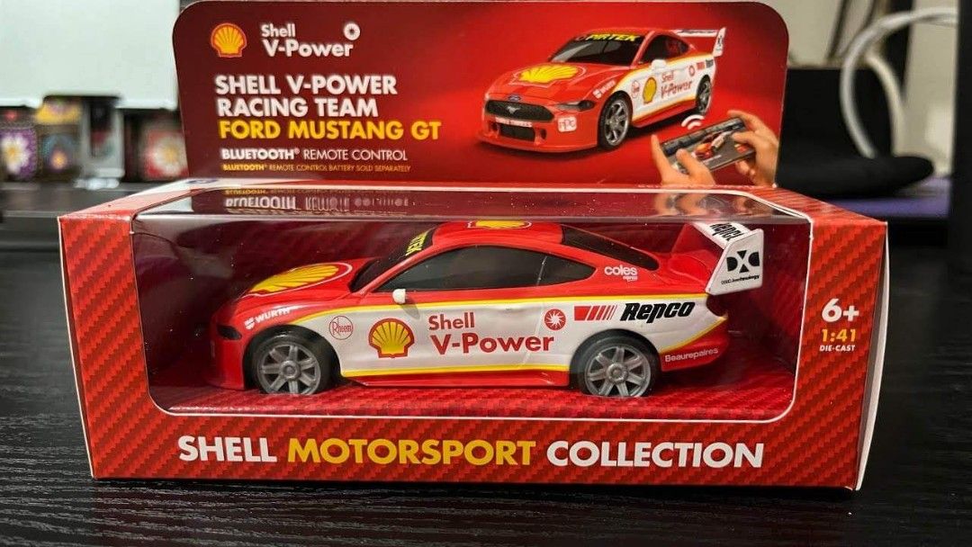 Shell mustang ford racing car, Hobbies & Toys, Toys & Games on Carousell