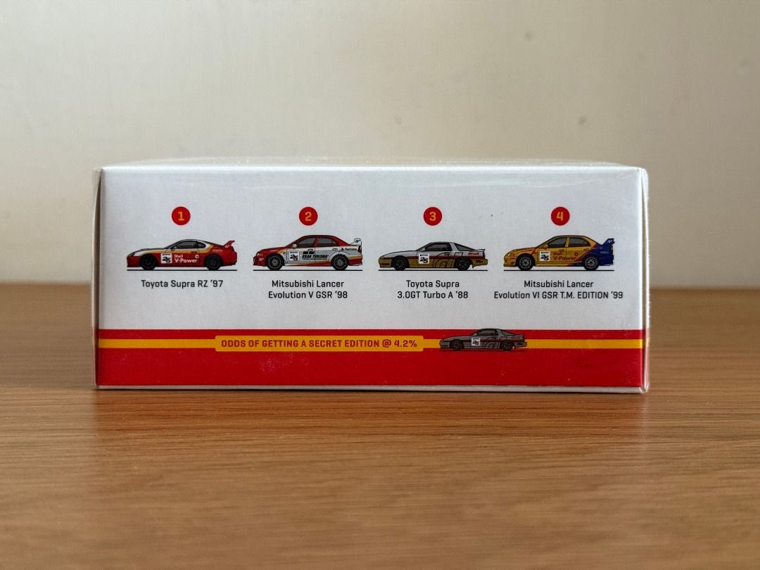 【全新】Shell x Gran Turismo 7 x Tarmac Works JDM Collection Toyota Supra 3 ...