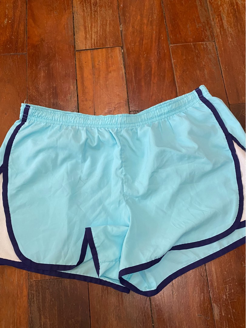 Sky Blue Running Shorts, Women's Fashion, Activewear on Carousell