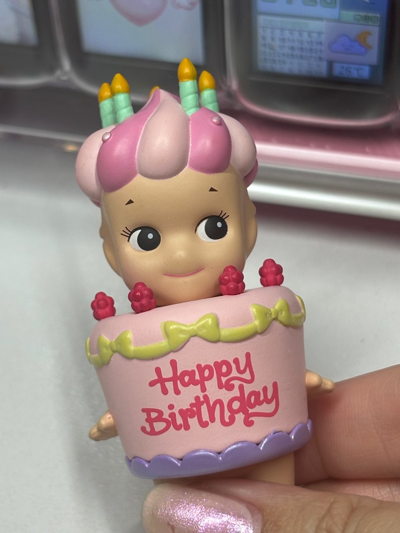 Sonny Angel Raspberry Cake, Hobbies & Toys, Toys & Games on Carousell