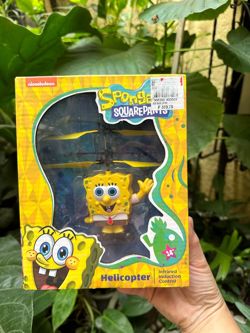 Spongebob Helicopter, Hobbies & Toys, Toys & Games on Carousell