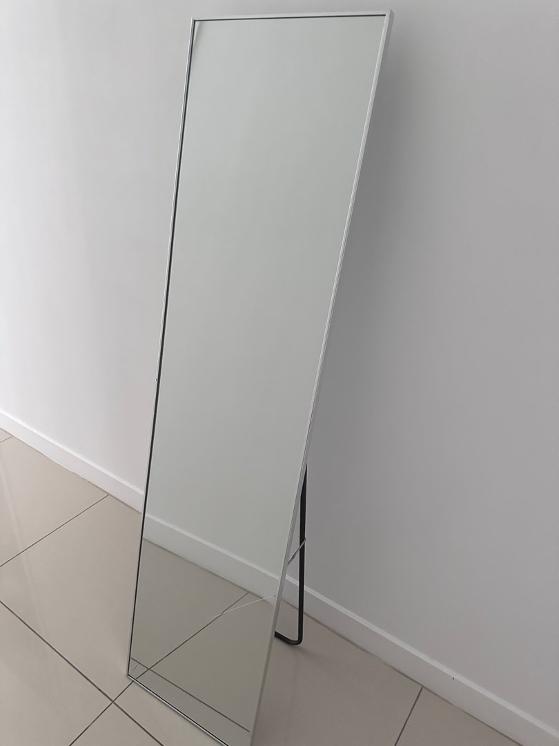 Standing Mirror /Cermin Berdiri (Defect/Cacat), Furniture & Home Living ...