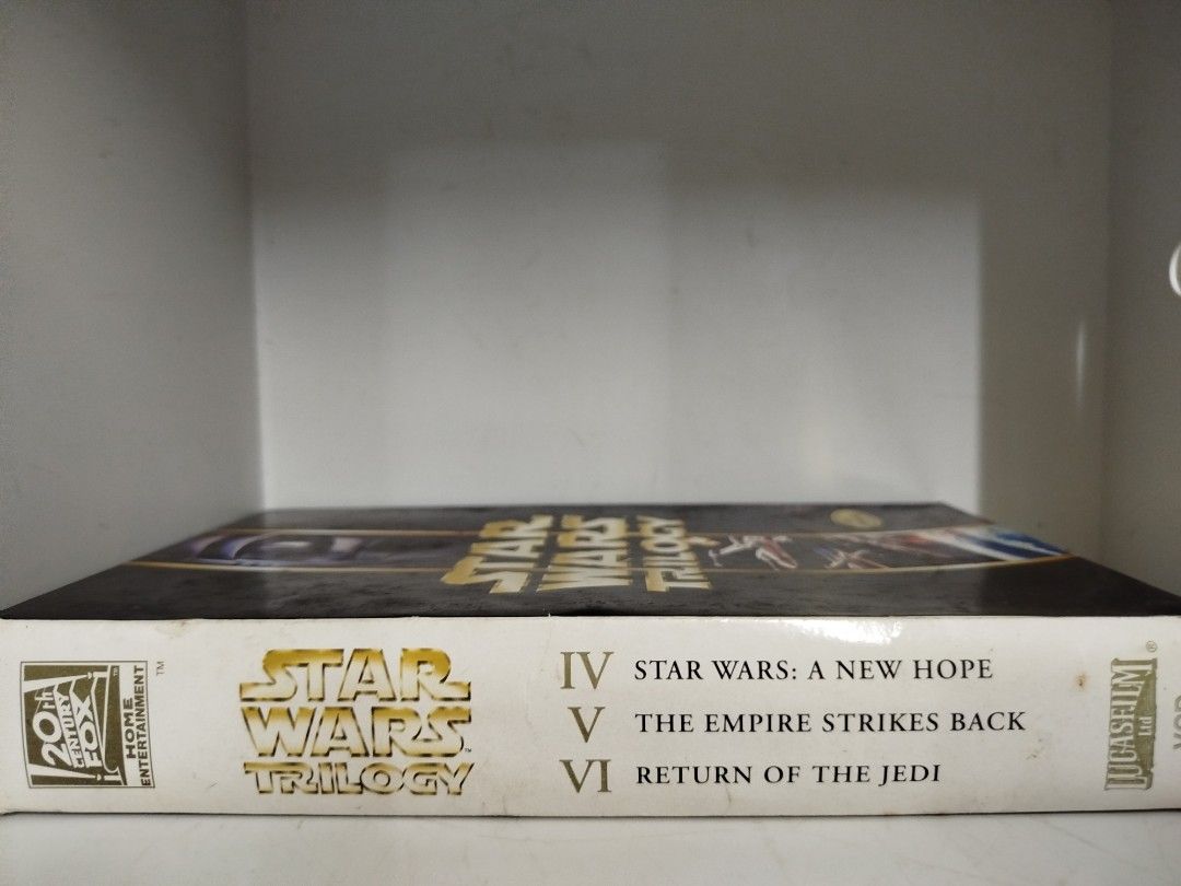 Star war trilogy VCD, Hobbies & Toys, Music & Media, CDs & DVDs on Carousell