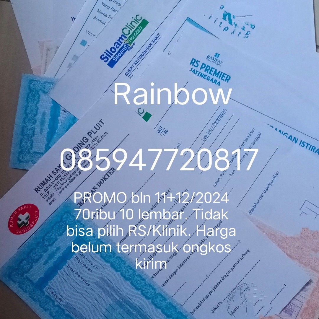 Surat ijin izin cuti libur kerja kuliah cap basah, Serba Serbi, Others ...