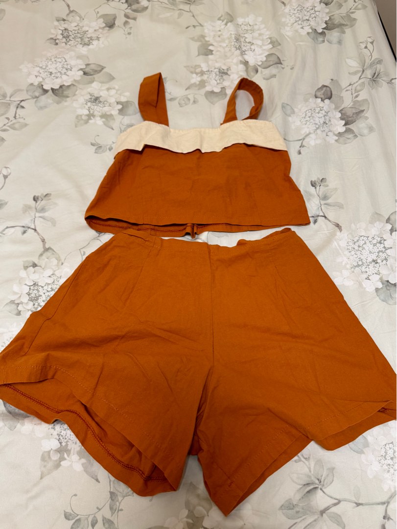 Terno Coordinates (Rust), Women's Fashion, Dresses & Sets, Sets or ...