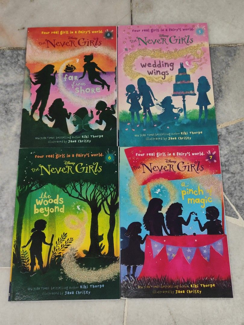 The Never Girls Set: 5,6,7,8| Kiki Thorpe| Random House, Hobbies & Toys ...