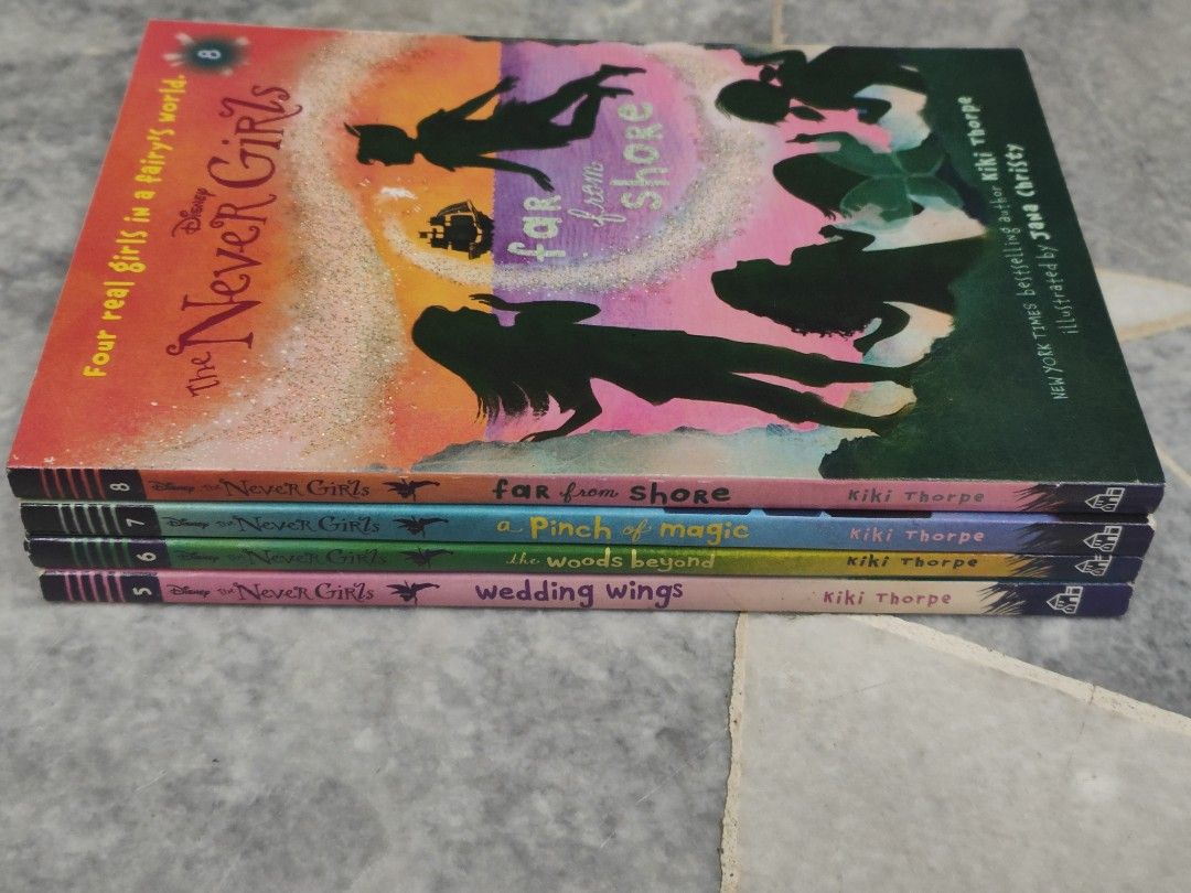 The Never Girls Set: 5,6,7,8| Kiki Thorpe| Random House, Hobbies & Toys ...