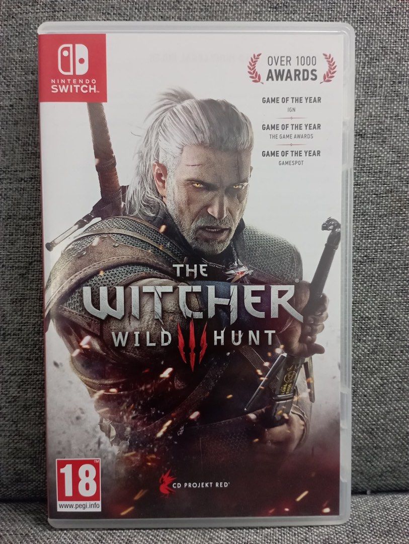 The Witcher 3 (Nintendo Switch) (Used) (Physical), Video Gaming, Video ...