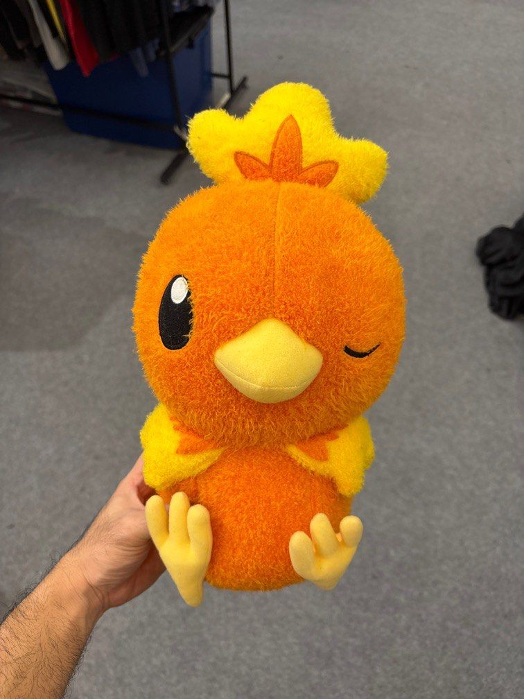 Torchic Pokemon Plushie, Hobbies & Toys, Toys & Games on Carousell