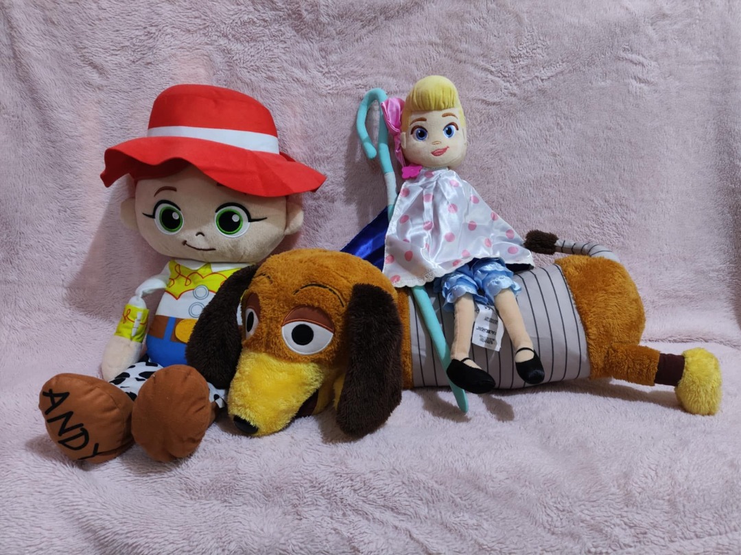 Toy Story Bundle (Andy, Po Beep, Slinky), Hobbies & Toys, Toys & Games ...