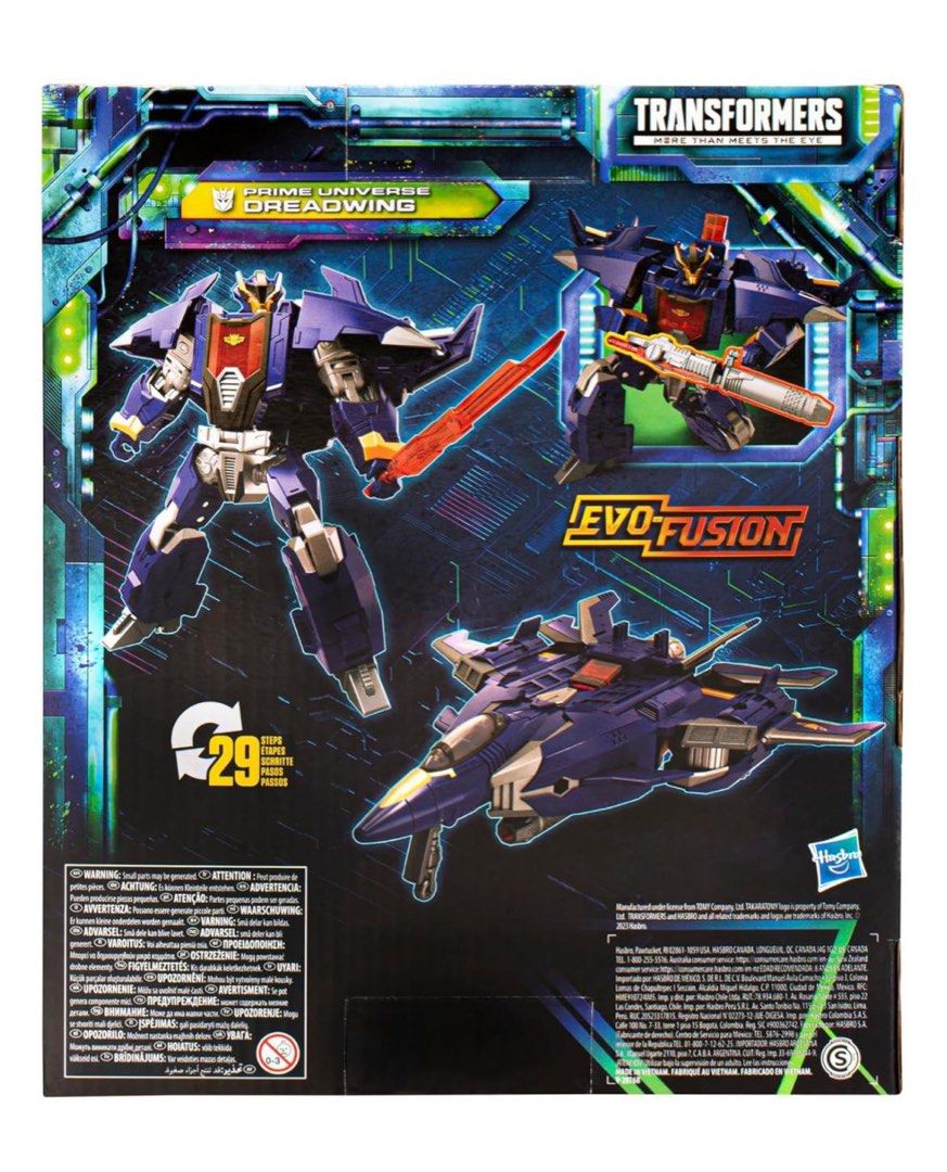 Transformers Legacy Evo-Fusion Prime Universe Dreadwing Leader Class by ...