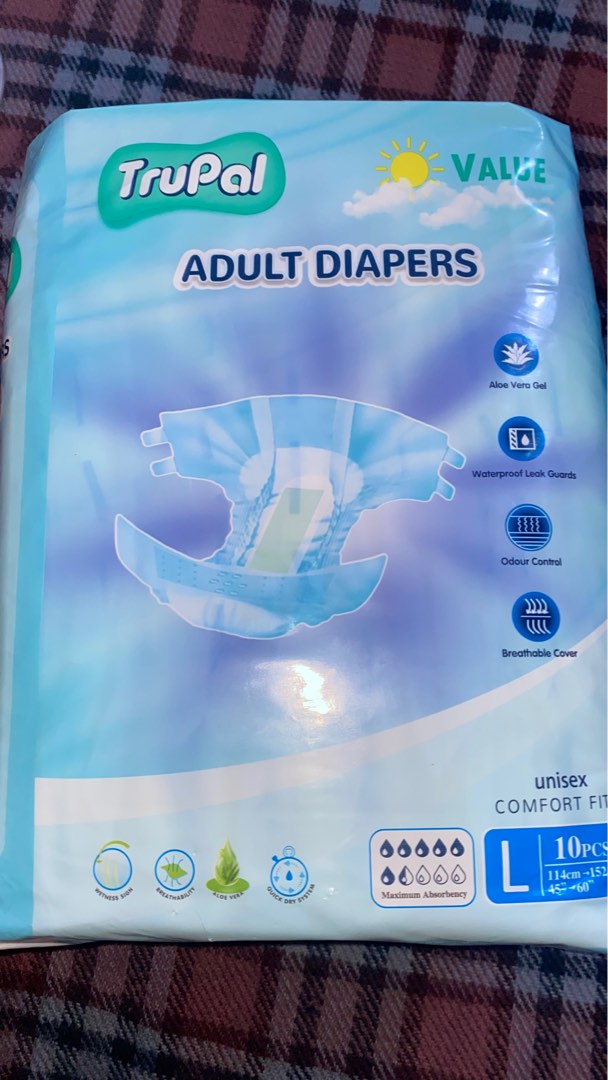 Trupal Adult Diapers, Beauty & Personal Care, Sanitary Hygiene on Carousell