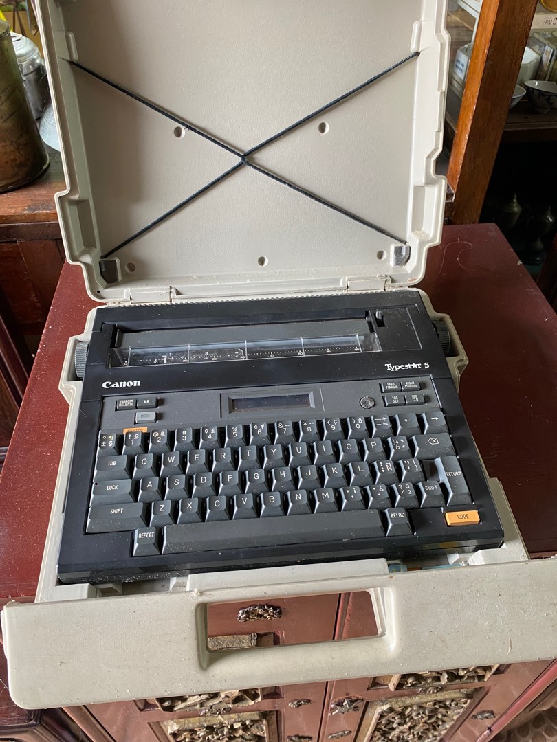 Typewriter Canon Antik, Computers & Tech, Desktops on Carousell