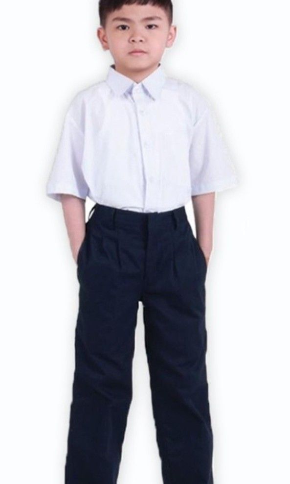 Uniform Sekolah rendah lelaki, Men's Fashion, Tops & Sets, Formal Shirts on Carousell