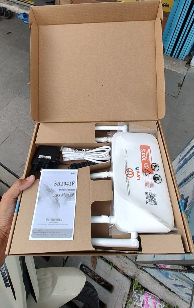 used ROUTER FIBERHOME SR1041F AX3000 wifi6 mesh, Computers & Tech ...