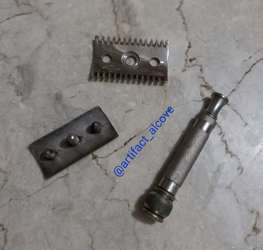 Vintage Aida Japan Safety Razor Mens Shaving Shaver Shave Grooming ...