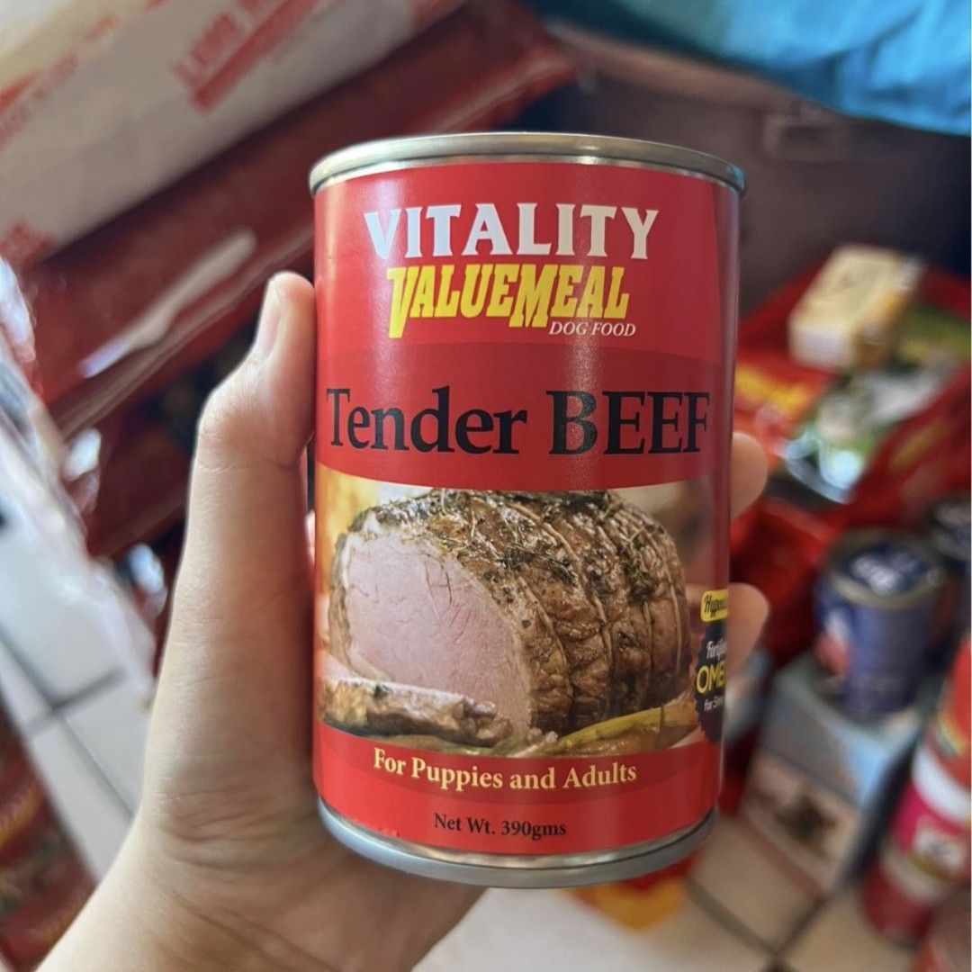 Vitality Value Meal ValueMeal Wet Dog Food in Can For Puppies and ...