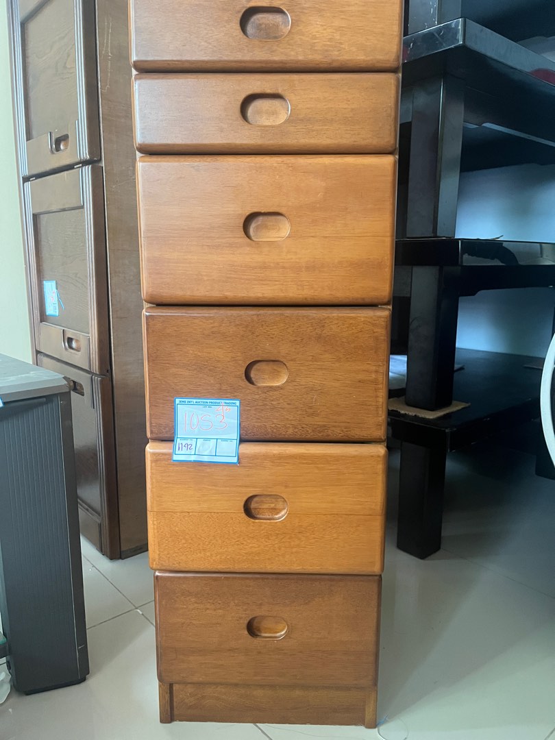 Wooden 6 slotted drawer, Furniture & Home Living, Furniture, Shelves ...