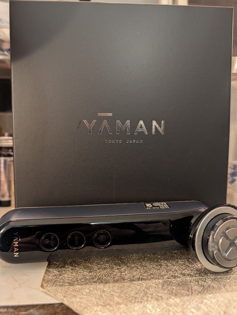 YAMAN 雅萌 日本製 M22 MAX二代升級版 全方位 美容儀 美顏器 美顏機, 香水、美妝、保養, 臉部彩妝、保養與清潔, 護膚、清潔產品在旋轉拍賣