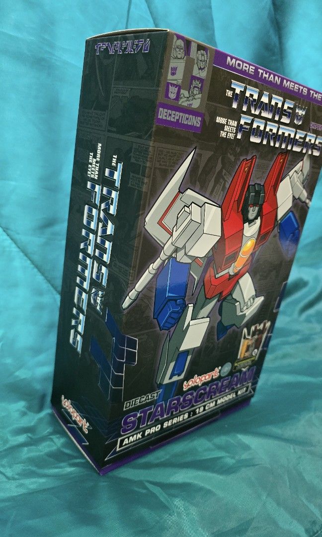 Yolopark Transformers Diecast Starscream AMK Pro Series 19cm Model Kit ...