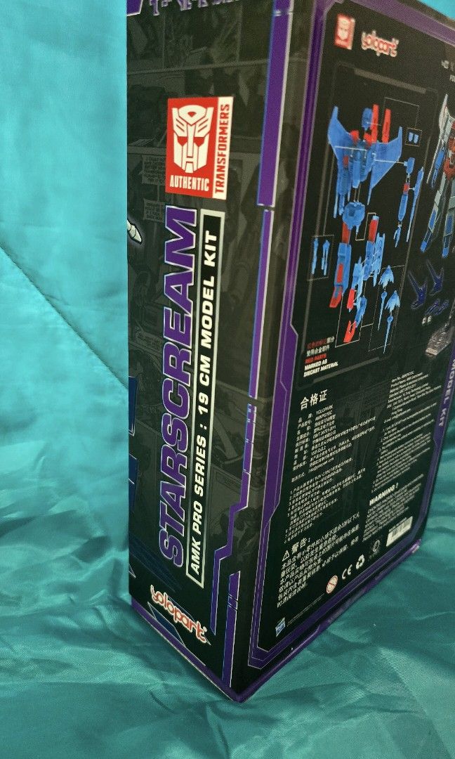 Yolopark Transformers Diecast Starscream AMK Pro Series 19cm Model Kit ...