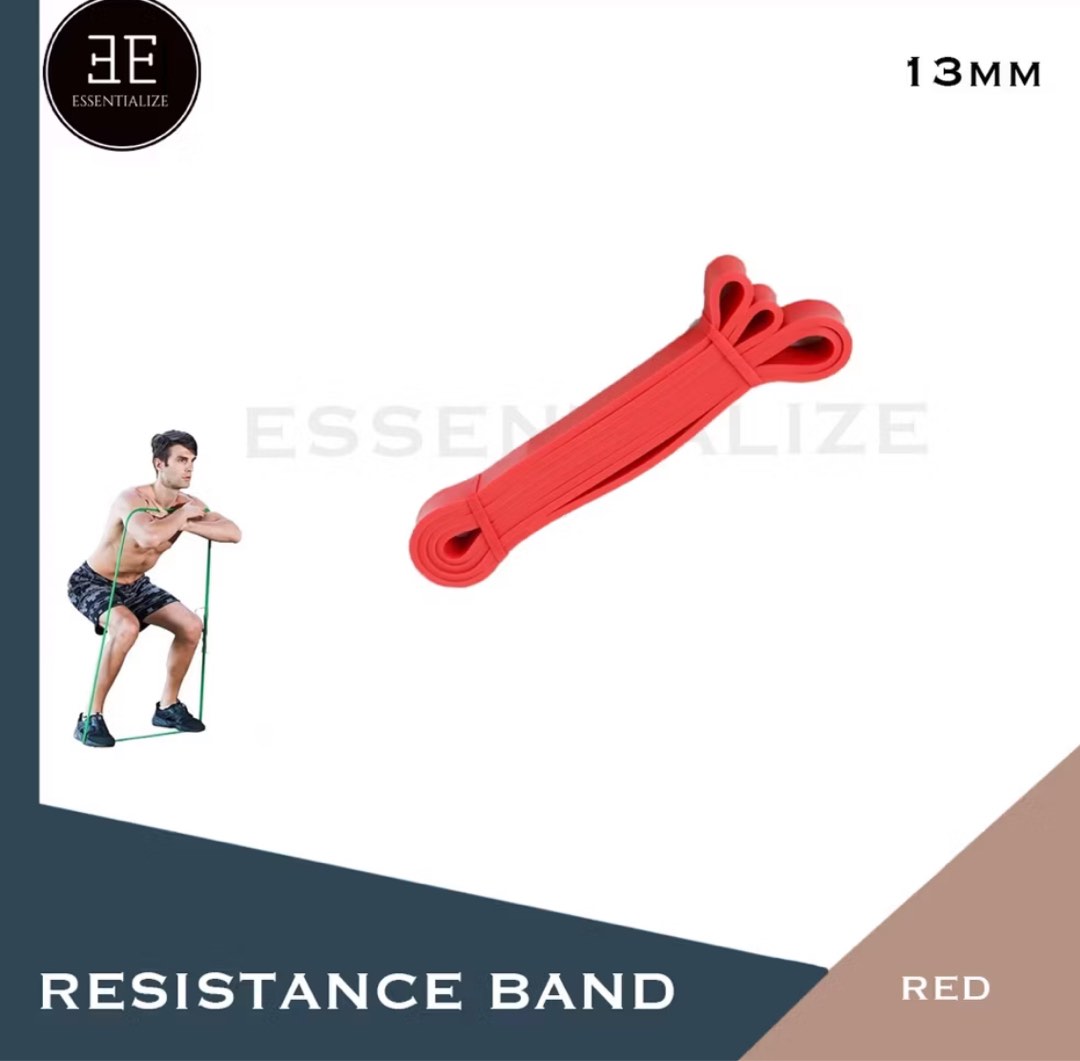 13mm 🇸🇬 [READY STOCK] Heavy Duty Resistance Band / Stretch Band / Pull ...