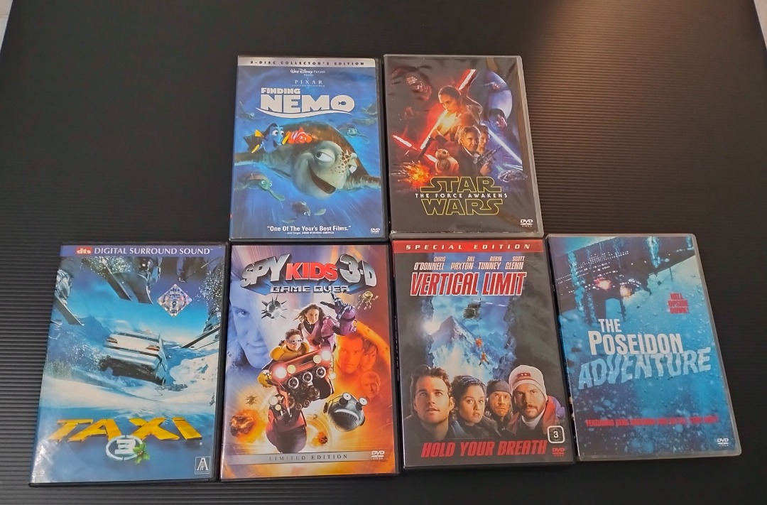 6 x Original DVD Movie : + + + + + , Hobbies & Toys, Music & Media, CDs & DVDs on Carousell