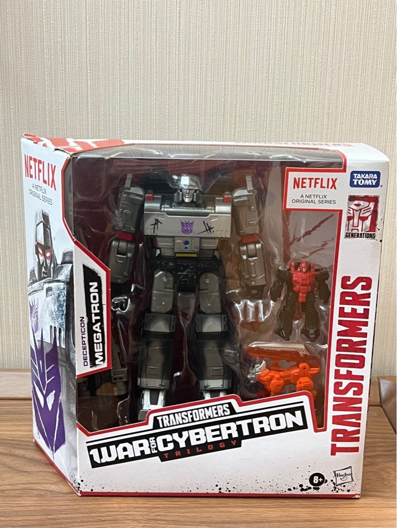 全新未開 變形金剛 Netflix Transformers megatron 麥加登 siege earthrise kingdom war for cybertron trilogy G1 ...