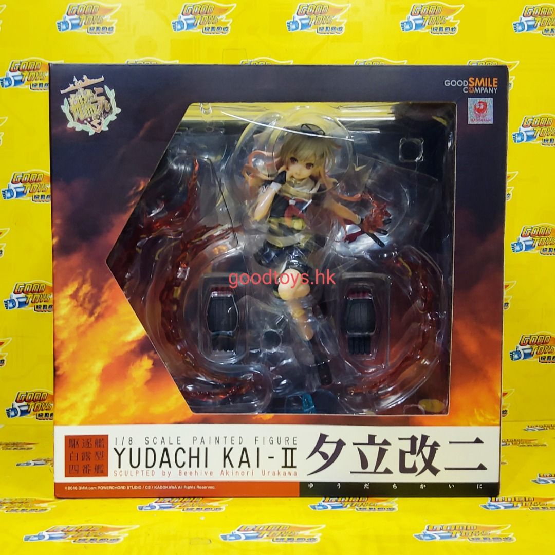 全新未開封 GOODSMILE COMPANY 1/8 YUDACHI KAI-II 艦隊COLLECTION 夕立改二, 興趣及遊戲, 玩具 ...
