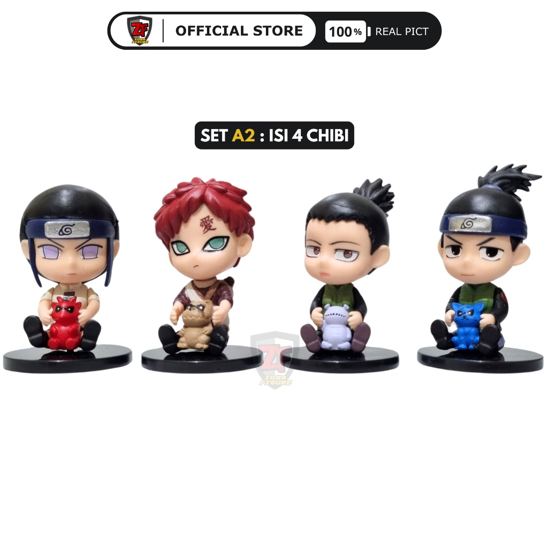 Action Figure Naruto Chibi Naruto Set A2 Pajangan Naruto Koleksi Naruto ...