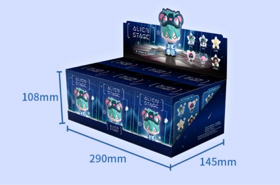 alien stage blind box split for sua, hyuna, Hobbies & Toys ...