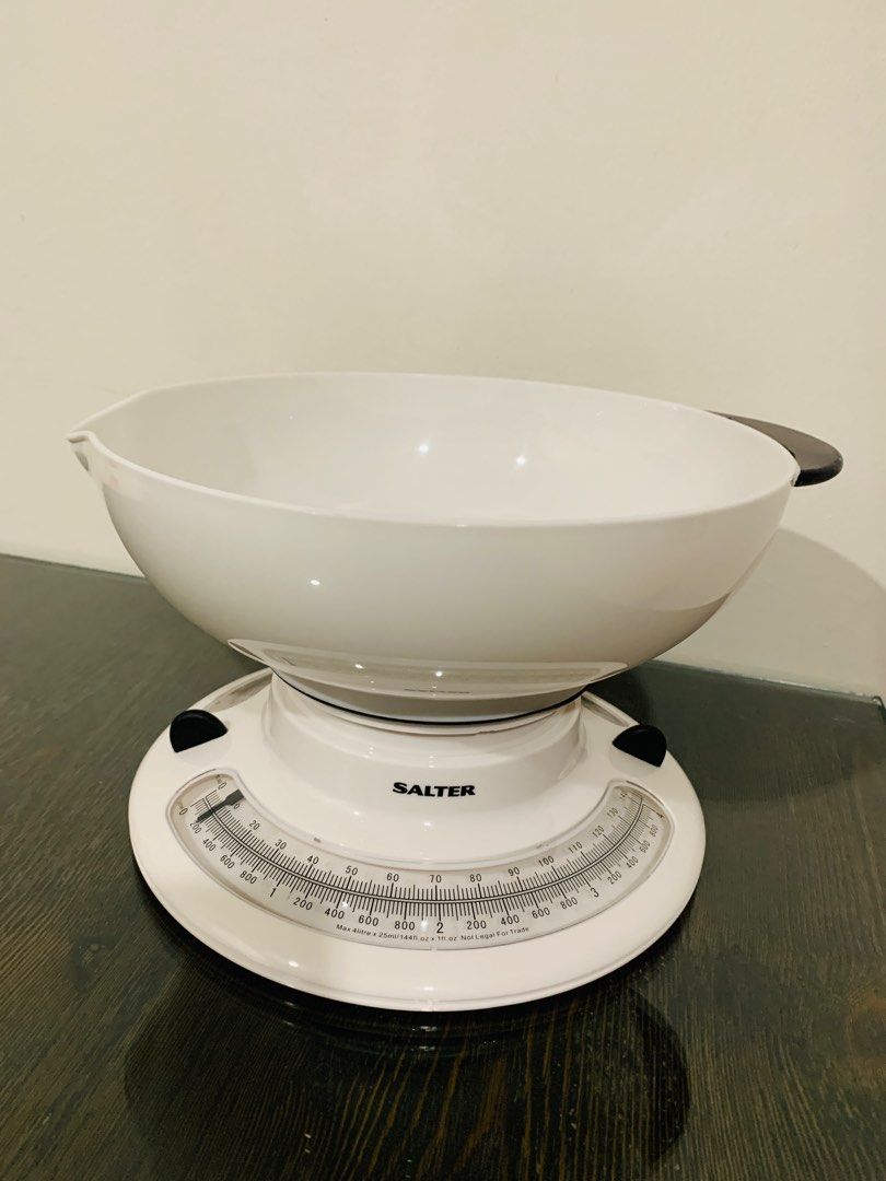 Aquaweigh Mechanical Kitchen Scale - White, TV & Home Appliances ...