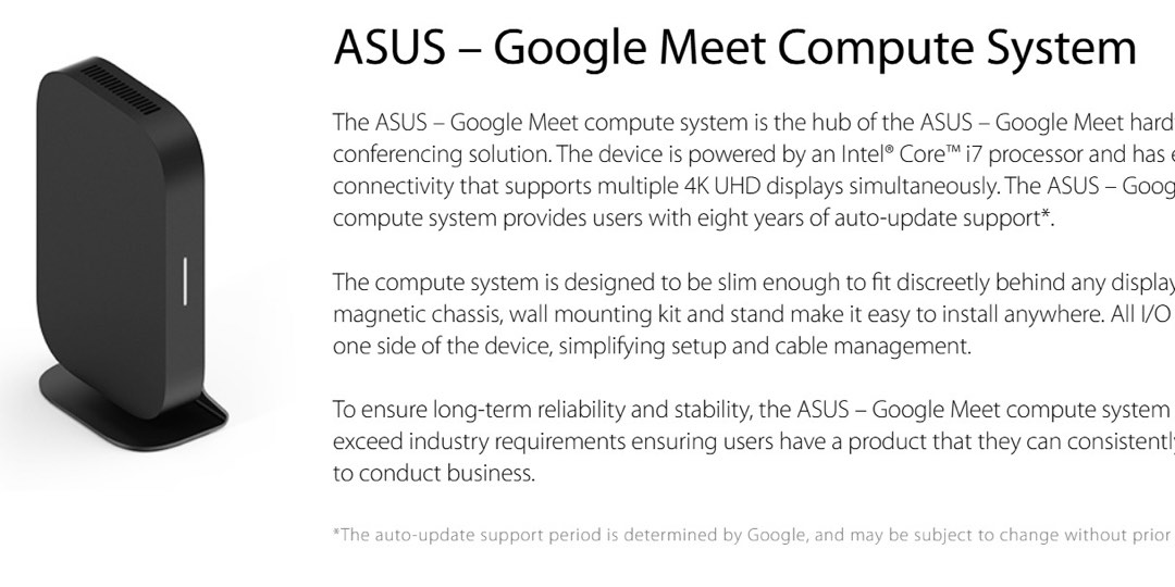 [現貨，全新]ASUS Google meet compute system, 電腦＆科技, 桌上電腦 - Carousell